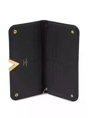 LOUIS VUITTON 2016 Kimono Monogram Wallet - Black