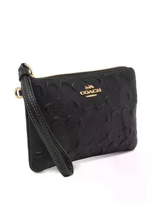 COACH Signature Embossed Mini Bag