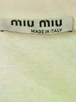 Miu Miu Pleated T-shirt Dress