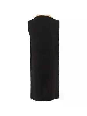Chloé Crepe Neck Tie-detail Short Dress