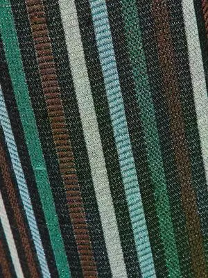 Stella McCartney Vertical Stripe Belted Trousers