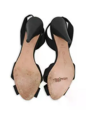 Oscar De La Renta Bow Slingback Sandals