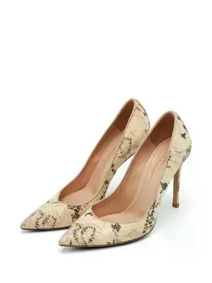 GIANVITO ROSSI Sequin Embellished Pointed-toe Pumps