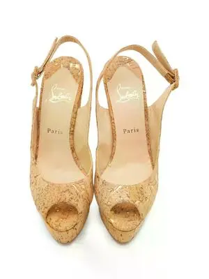 Christian Louboutin High Heel Espadrilles