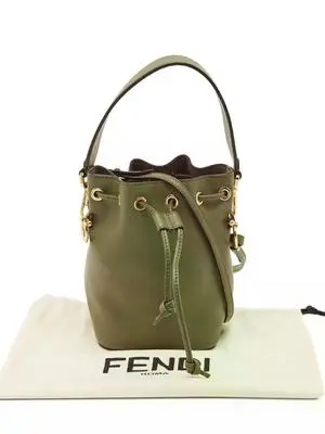 Fendi Mini Mon Tresor Bucket Bag - Green