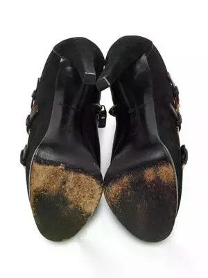 LOUIS VUITTON Peep-toe Platform Sandals