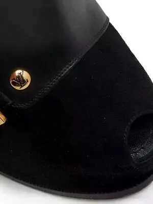 LOUIS VUITTON Peep-toe Platform Sandals