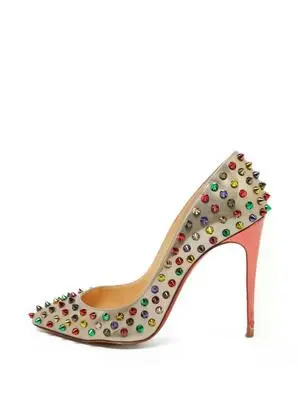 CHRISTIAN LOUBOUTIN Pigalle Spikes Pointed-toe Pumps