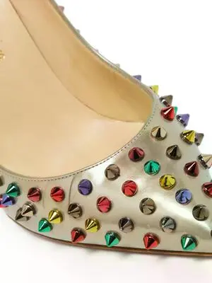 CHRISTIAN LOUBOUTIN Pigalle Spikes Pointed-toe Pumps