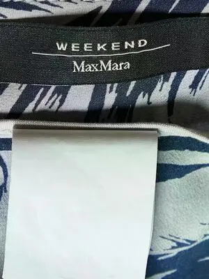 Max Mara Cropped Tropical Print Trousers