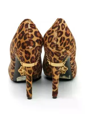 Philipp Plein Leopard-print Platform Pumps