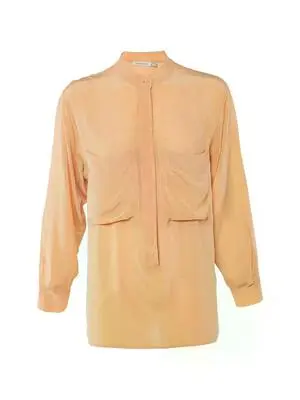 See By Chloé Relaxed Fit Band Collar Blouse