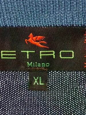 Etro Pegasus Embroidered Wool Sweater