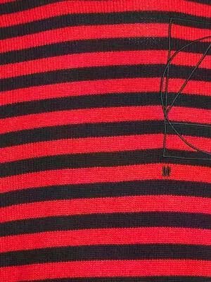 Alexander McQueen Striped Wool Knitted Sweater