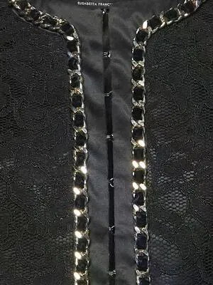 Elisabetta Franchi Chain-detail Jacket