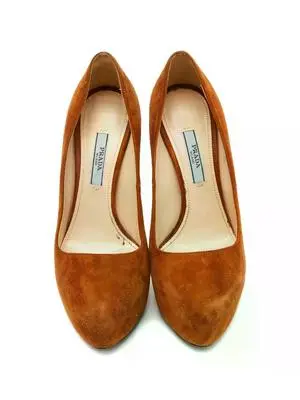 Prada Round-toe Platform Pumps