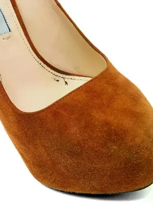 Prada Round-toe Platform Pumps