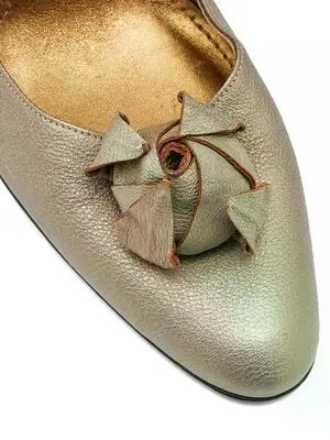 Givenchy Floral Detail Ankle Strap Pumps