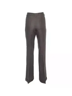 Moschino Linen Flared Trousers