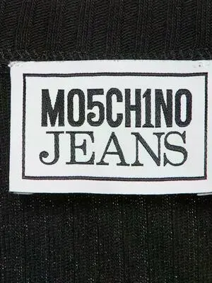 Moschino Appliqué Rib-knit Tank Top