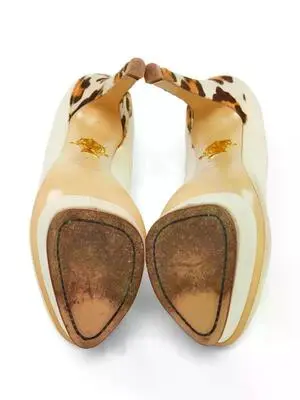 CHARLOTTE OLYMPIA Dolly Calf Hair Pumps