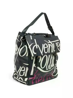 Burberry Bruce Chatwin Leather Tote Bag - Black