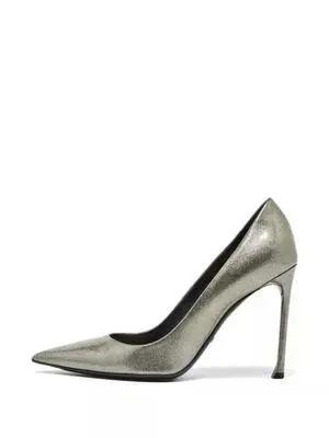 Dior Silver Tone Pumps