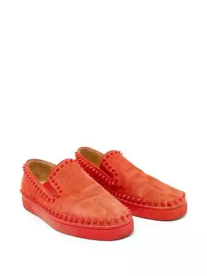 Christian Louboutin Elastic Loafers For Men