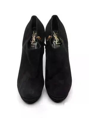 Saint Laurent Zip-fastening Platform Ankle Boots