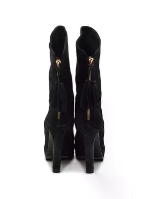Saint Laurent Tassel Platform Boots