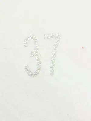 JIMMY CHOO Diamond Glitter Sneakers
