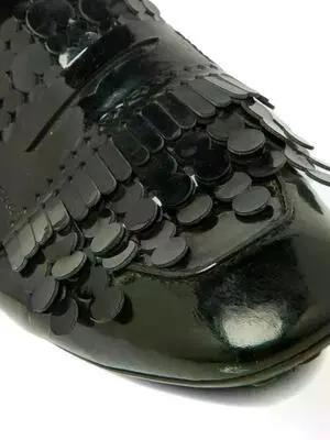 TOD'S Laser-cut Fringe Loafers