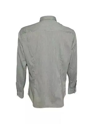 ARMANI Striped Seersucker Shirt