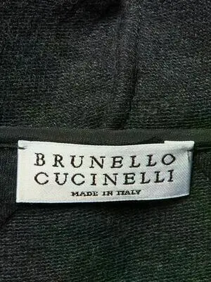 Brunello Cucinelli Knitted Hooded Playsuit
