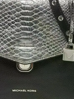 Michael Kors Bristol Snakeskin-effect Tote Bag