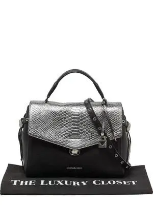 Michael Kors Bristol Snakeskin-effect Tote Bag