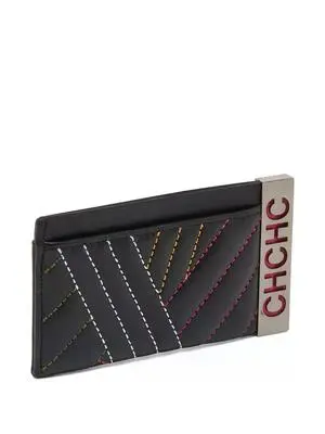 Carolina Herrera Quilted Card Holder