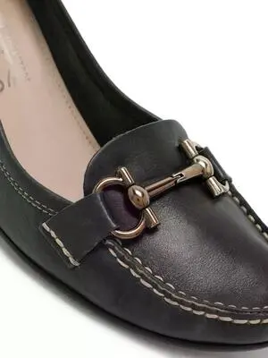 FERRAGAMO Gancini Loafer Pumps