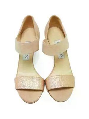 JIMMY CHOO Tesoro Glitter Sandals
