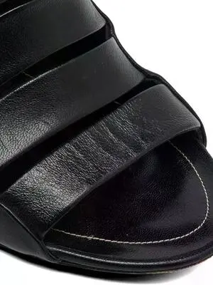 Balenciaga Leather Multi-strap Slingback Sandals