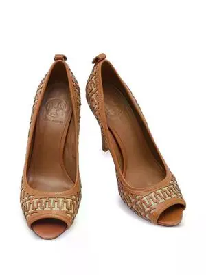 Tory Burch Regan Peep-toe Pumps