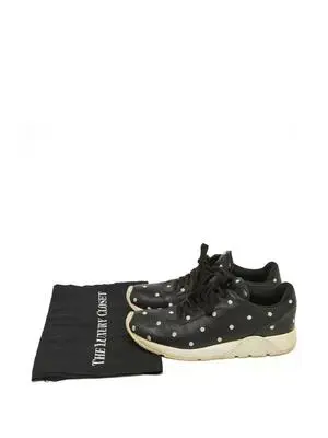 Dior Polka-dot Print Lace-up Sneakers