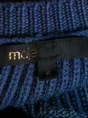 Maje Sleeveless High-low Knit Sweater