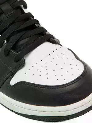 JORDAN 1 Leather Sneakers - Black