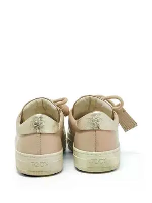 TOD'S Tassel Lace-up Sneakers - Pink