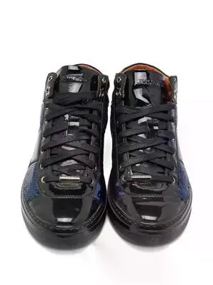 JIMMY CHOO High Top Sneakers With Sequins