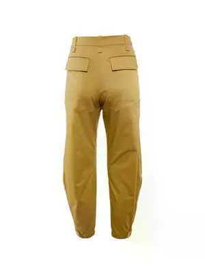 Chloé Gabardine Patch-detail Trousers
