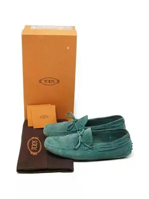 TOD'S Gommino Slip-on Loafers - Green