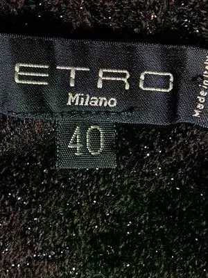 Etro Lurex Knit Flared Skirt