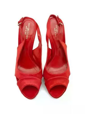 SERGIO ROSSI Open-toe Platform Sandals